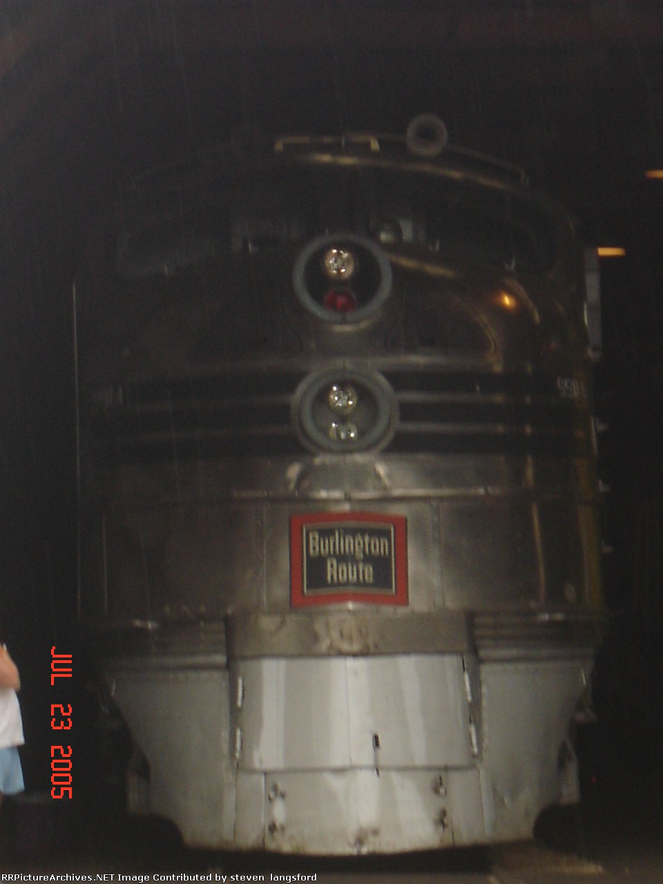 CB&Q engine # 9911-A